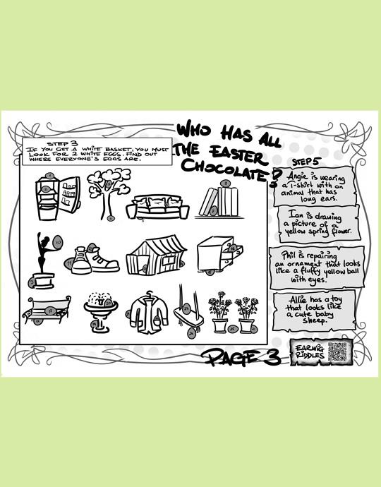 EASTER A1 ESCAPE ROOM | Earwig Riddle